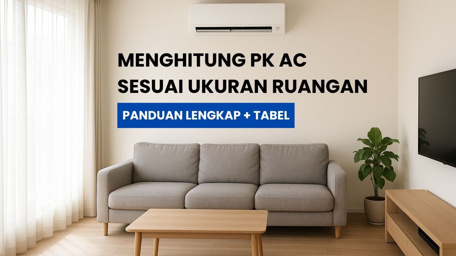Cara Menghitung PK AC Sesuai Ukuran Ruangan [Panduan Lengkap + Tabel ...